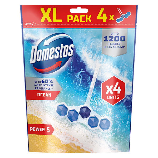 DOMESTOS POWER 5 OCEAN 4 X 50 G | Domestos